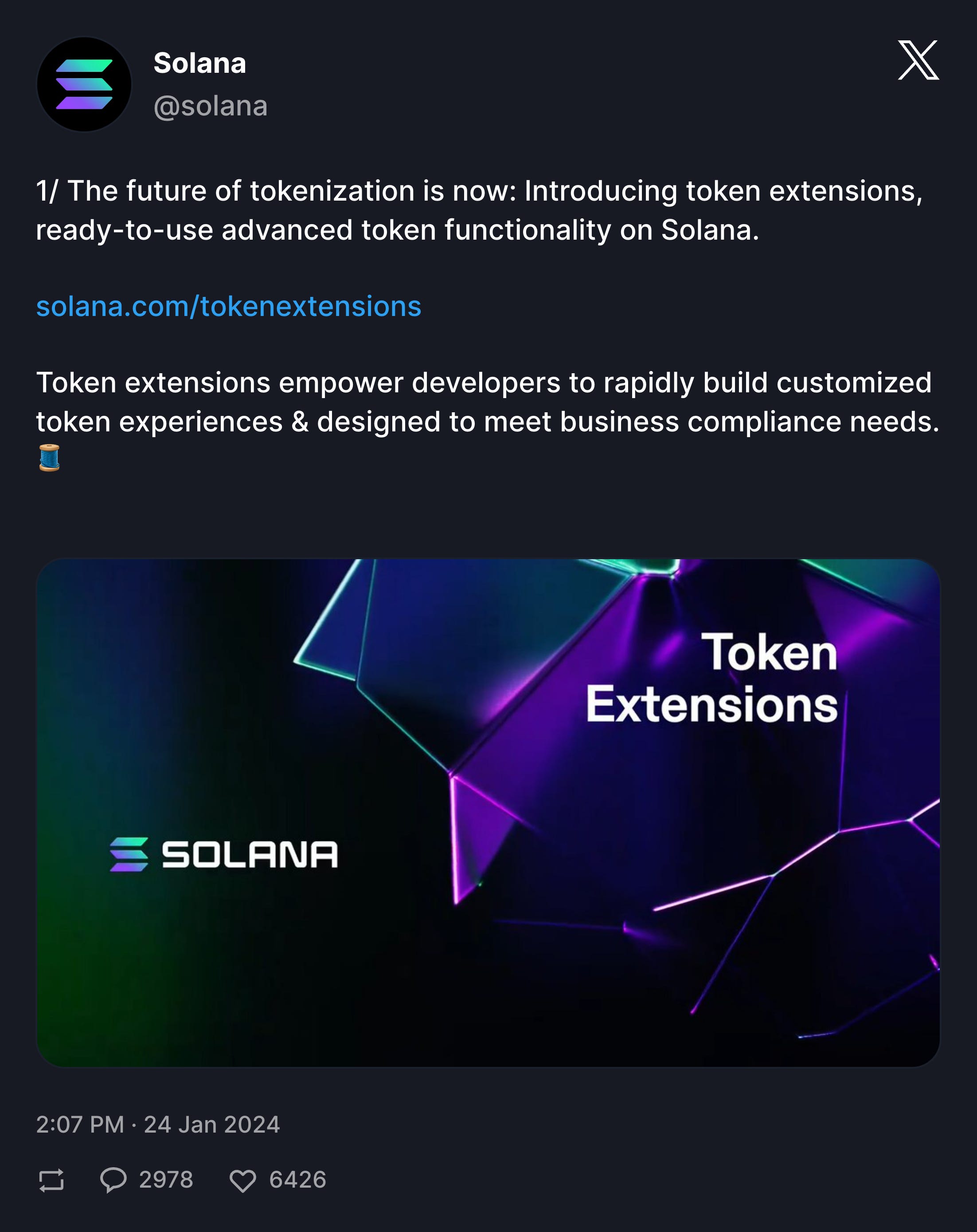 Quick Introduction to Solana Token Extension