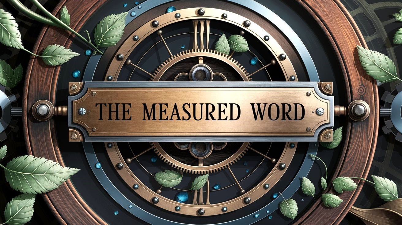 About - The Measured Word