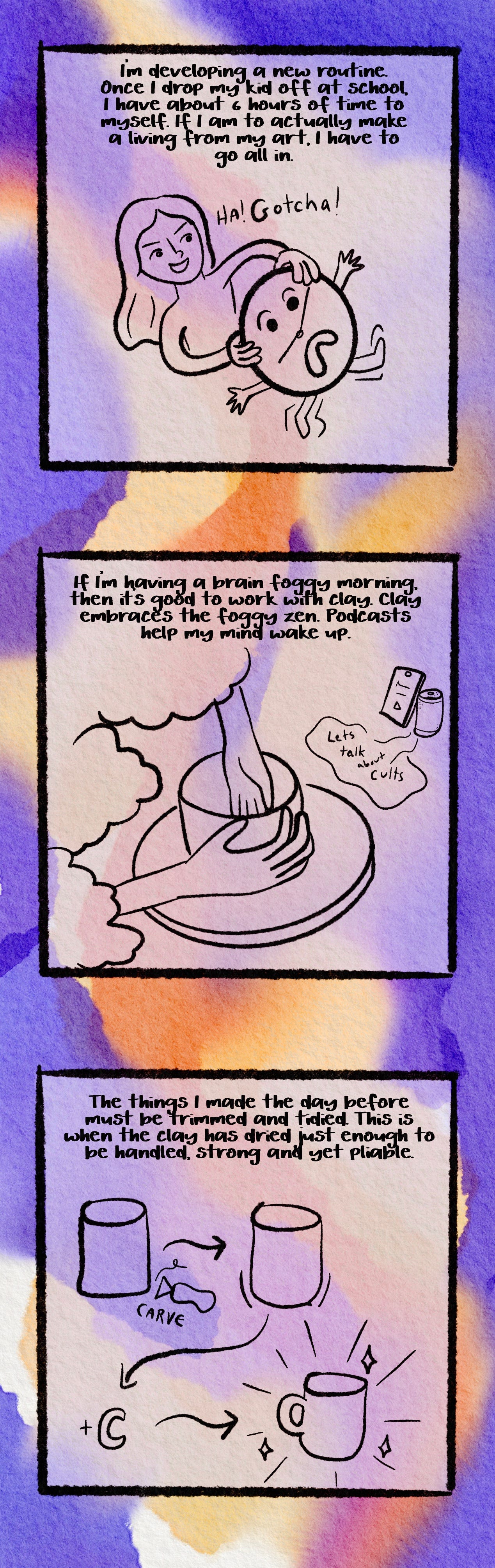 Creating Routines (COMIC!) - by Tasha Avena