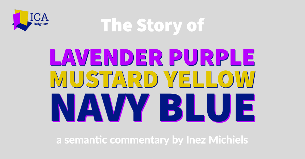 The colours of ICA-Belgium - ICA Belgium Colour News