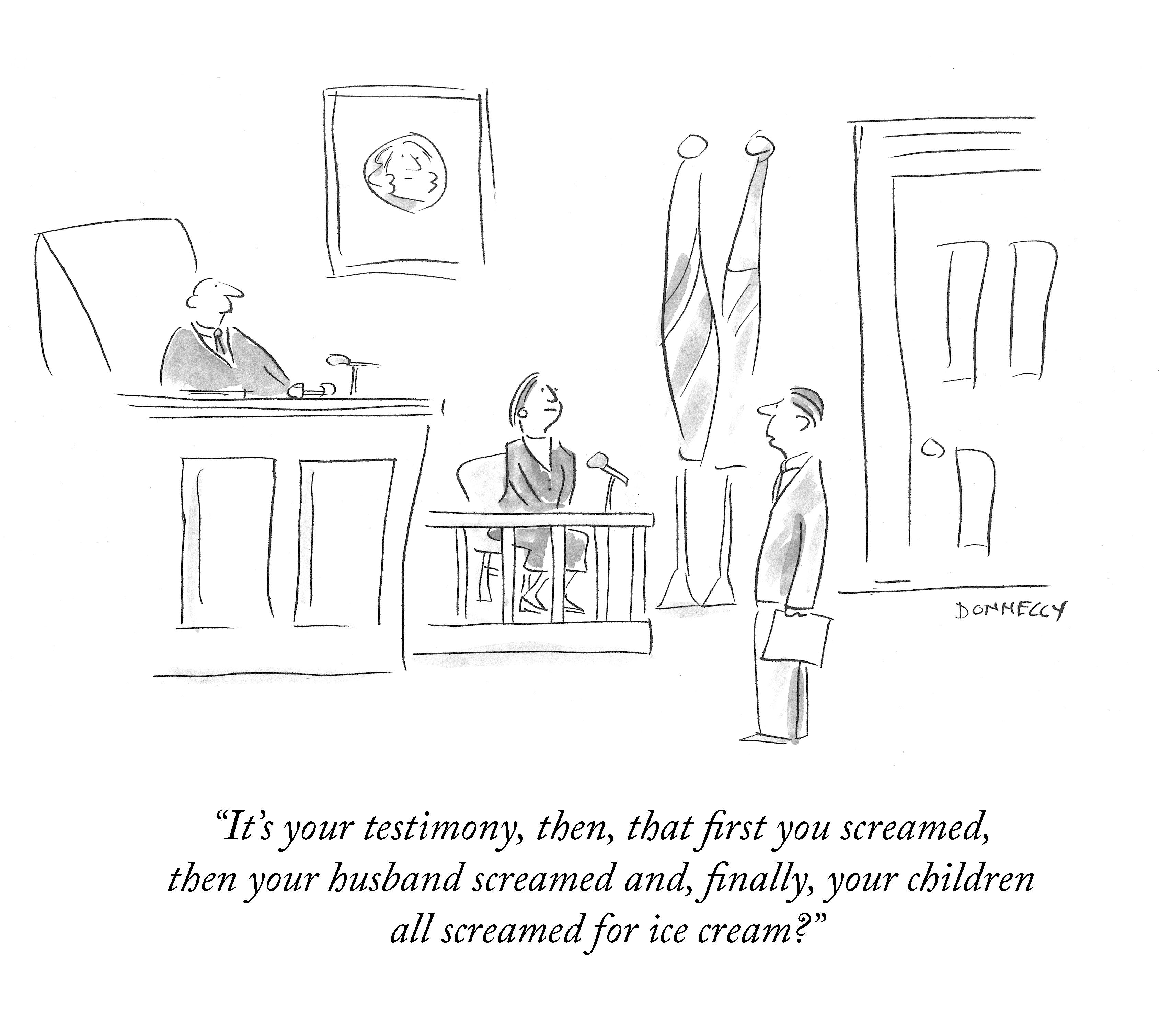 Lawyers, Lawyers, Lawyers - by Liza Donnelly