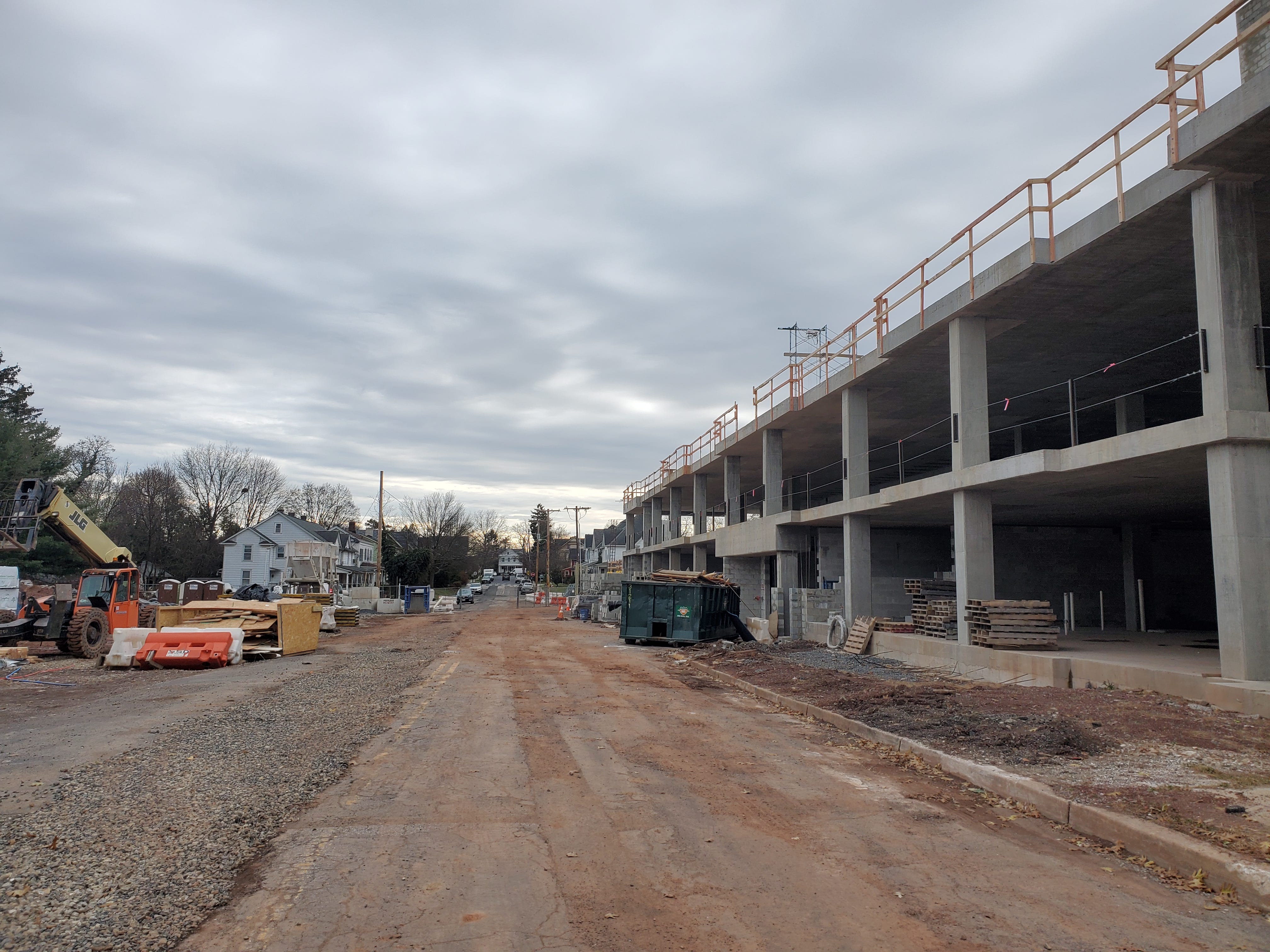 Construction In A Small Town - by Addison Del Mastro