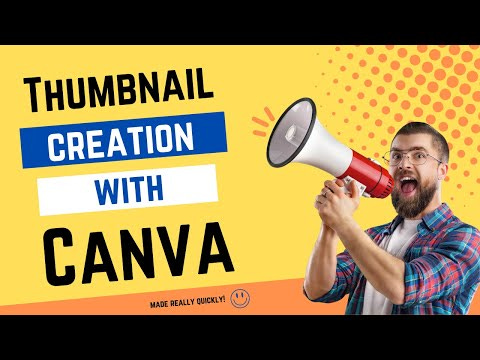 How to create a thumbnail with CANVA.