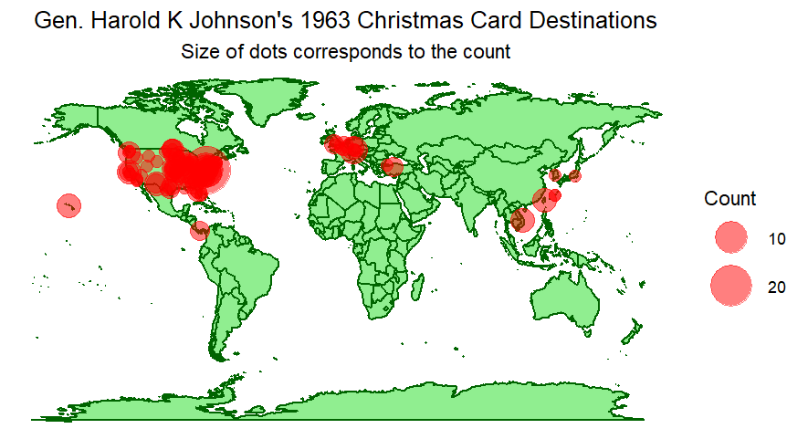 General Johnson's 1963 Holiday Dispatch