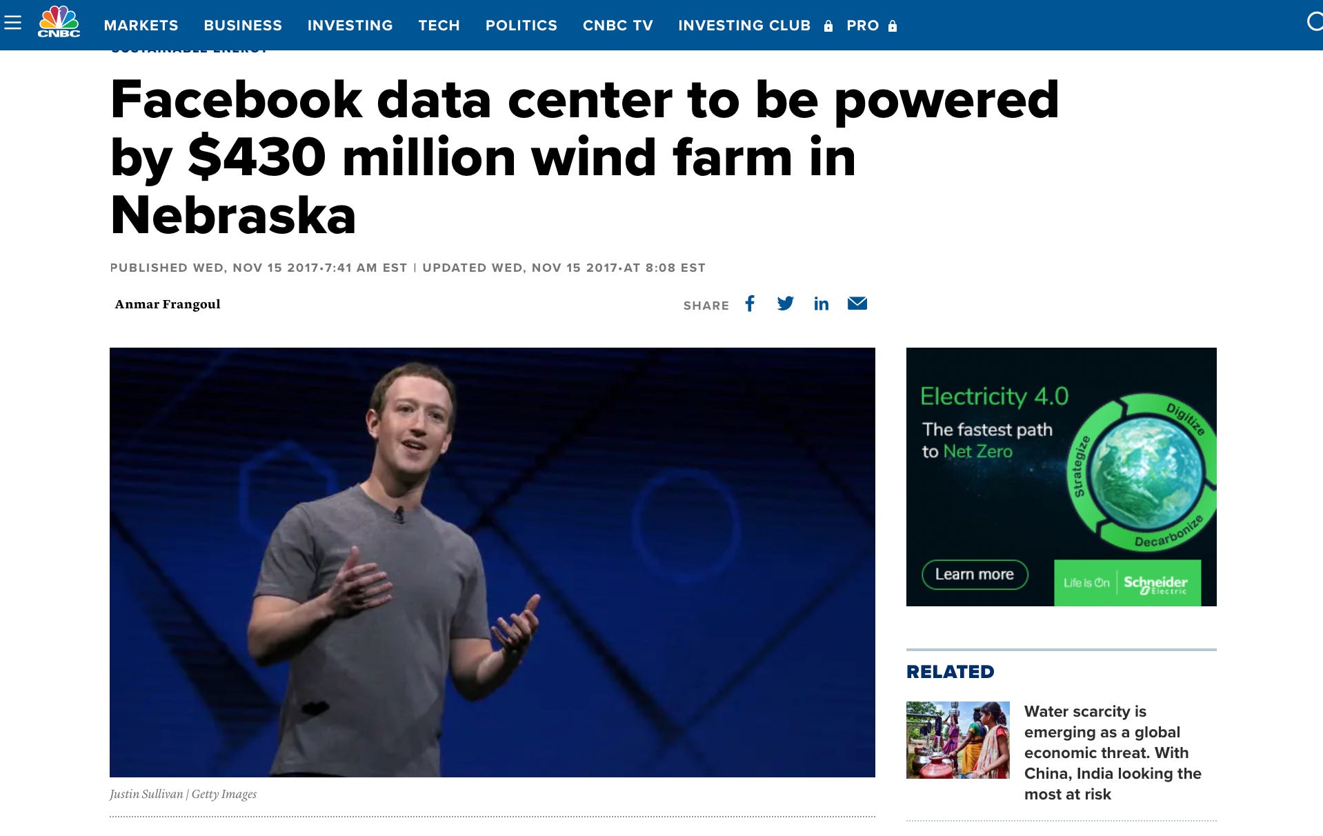 Facebook Censors Accurate Information Linking Wind Energy To Whale Deaths