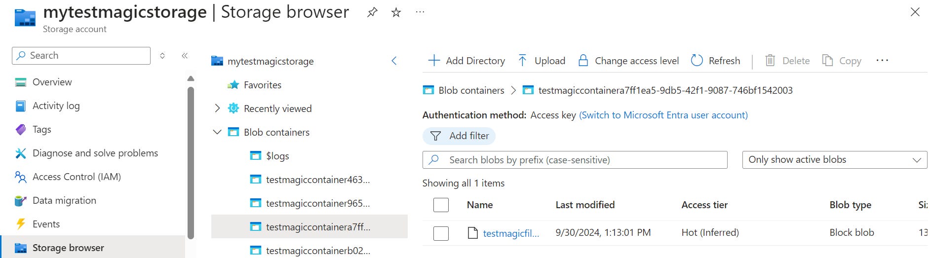 Tutorial: Azure Blob Storage client library for .NET