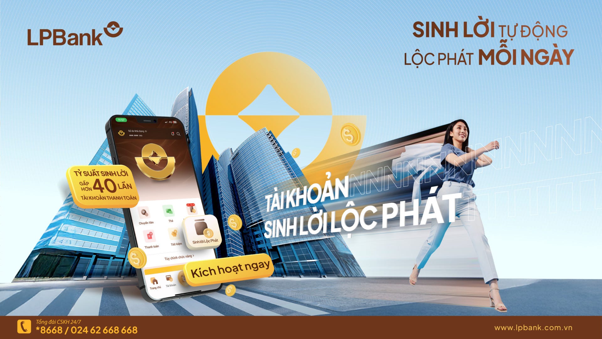 LPBank ra mắt giải pháp “Sinh lời Lộc phát” với tính năng sinh lời hấp dẫn