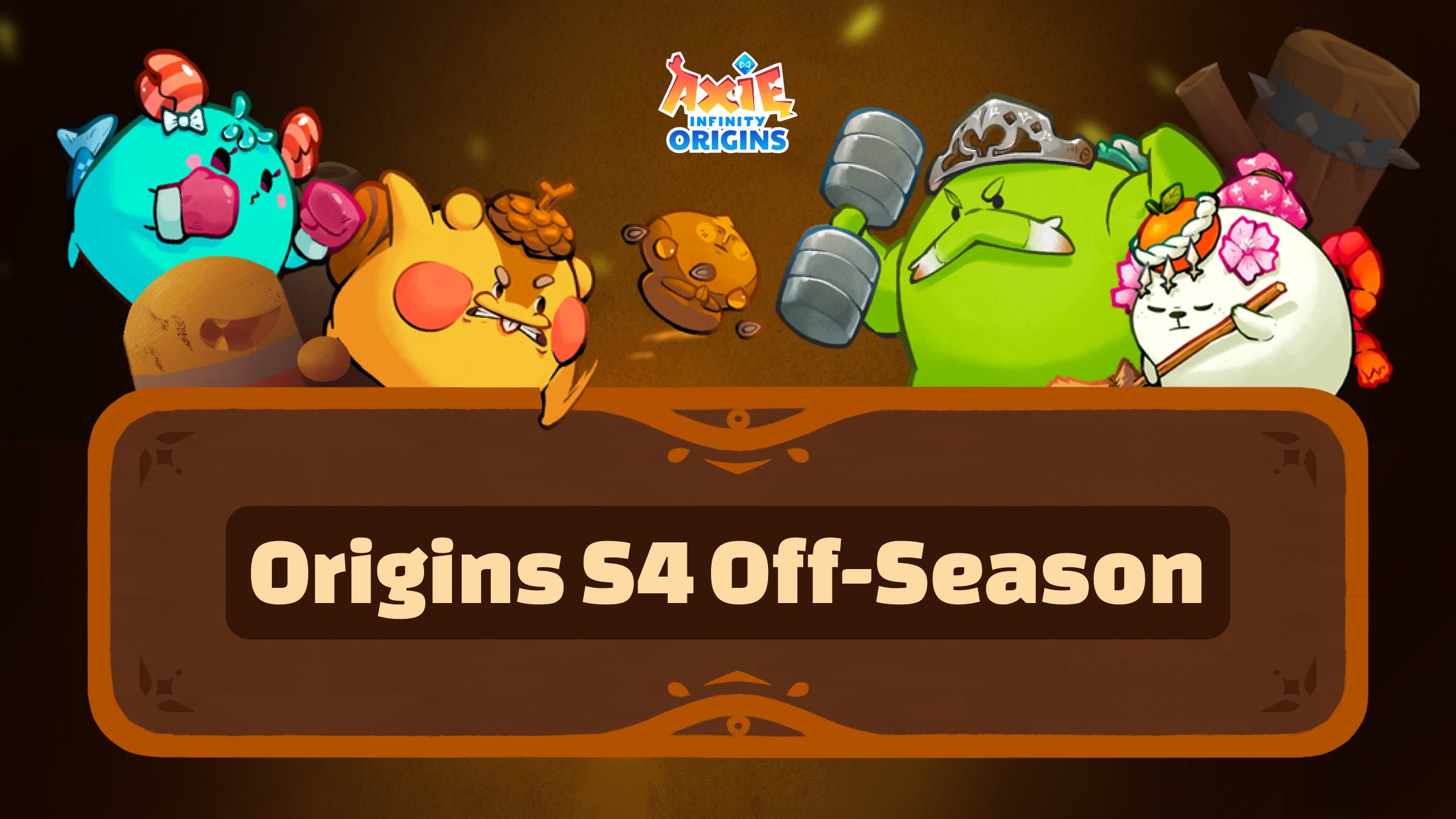 Atualizações fora de temporada do Axie Origins T4