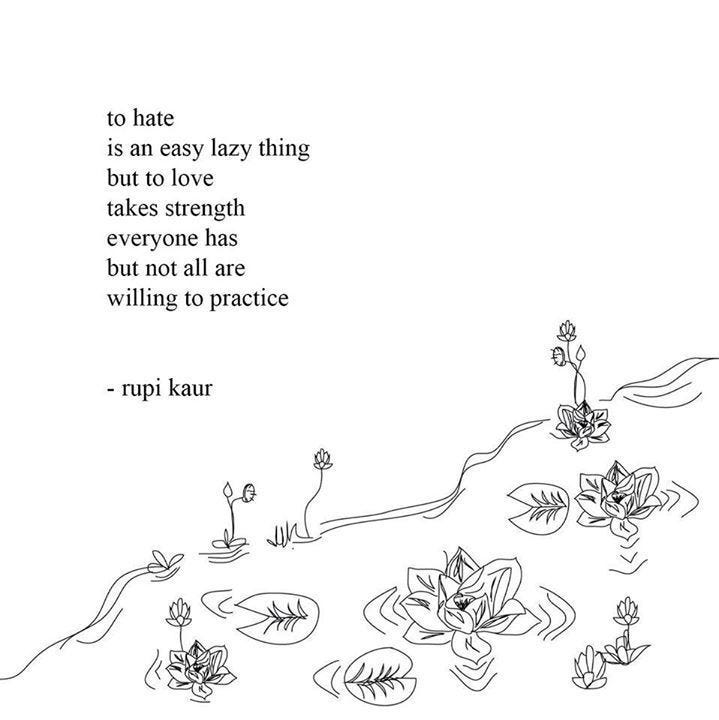 Rupi Kaur, poeta, artista y performer - by Felina