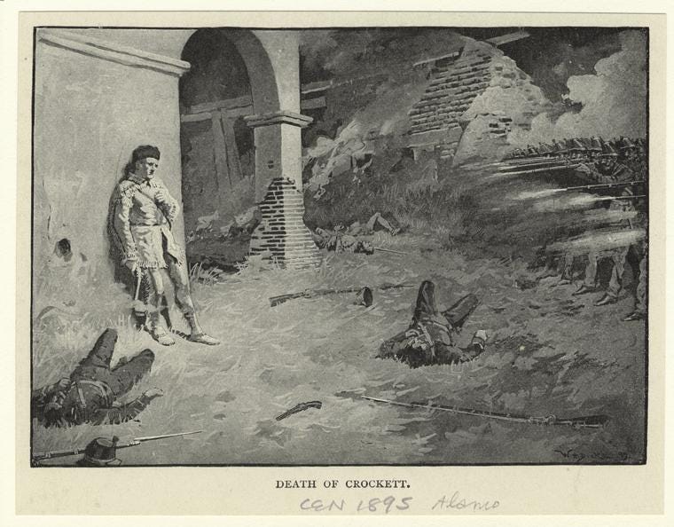 On the Death of David Crockett - by Derrick Jeter