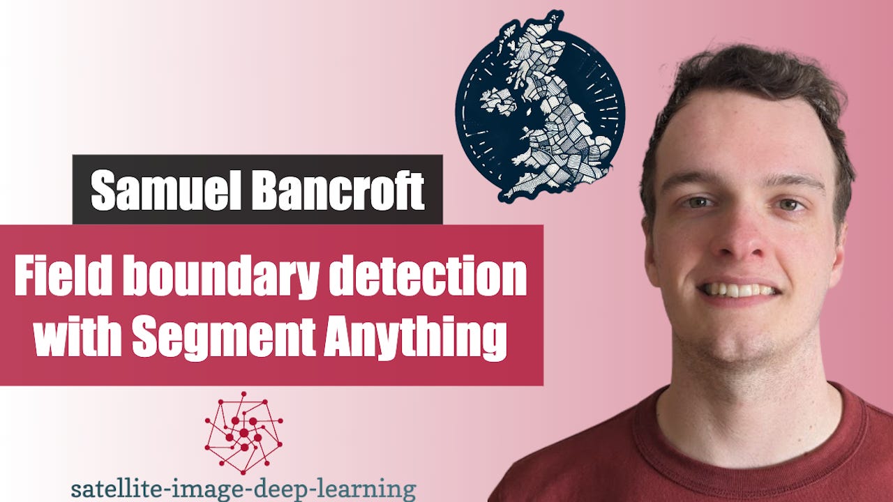 Field boundary detection with Segment Anything