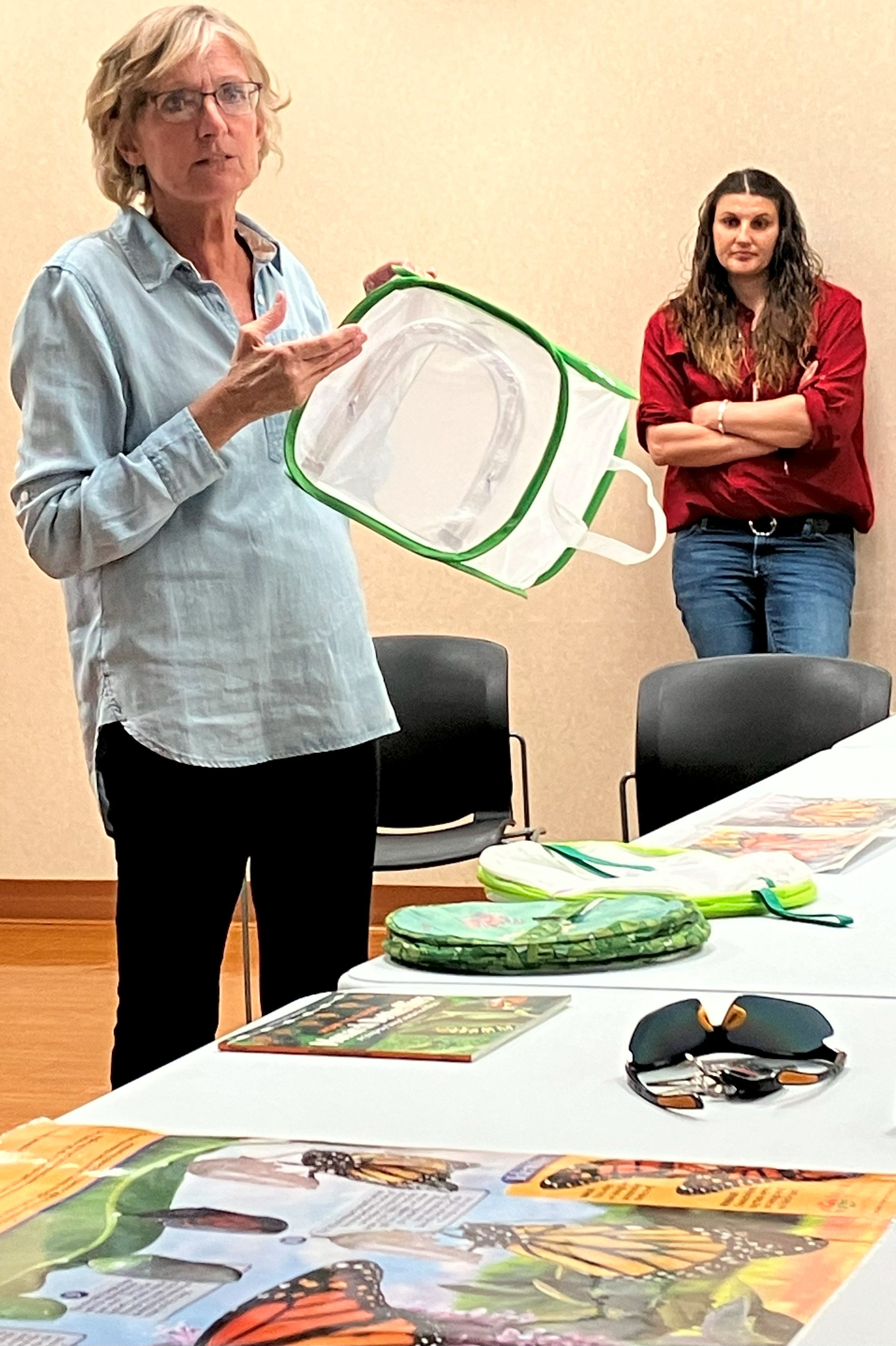 'Monarch Magic' enchants library crowd - by Patrick Munsey