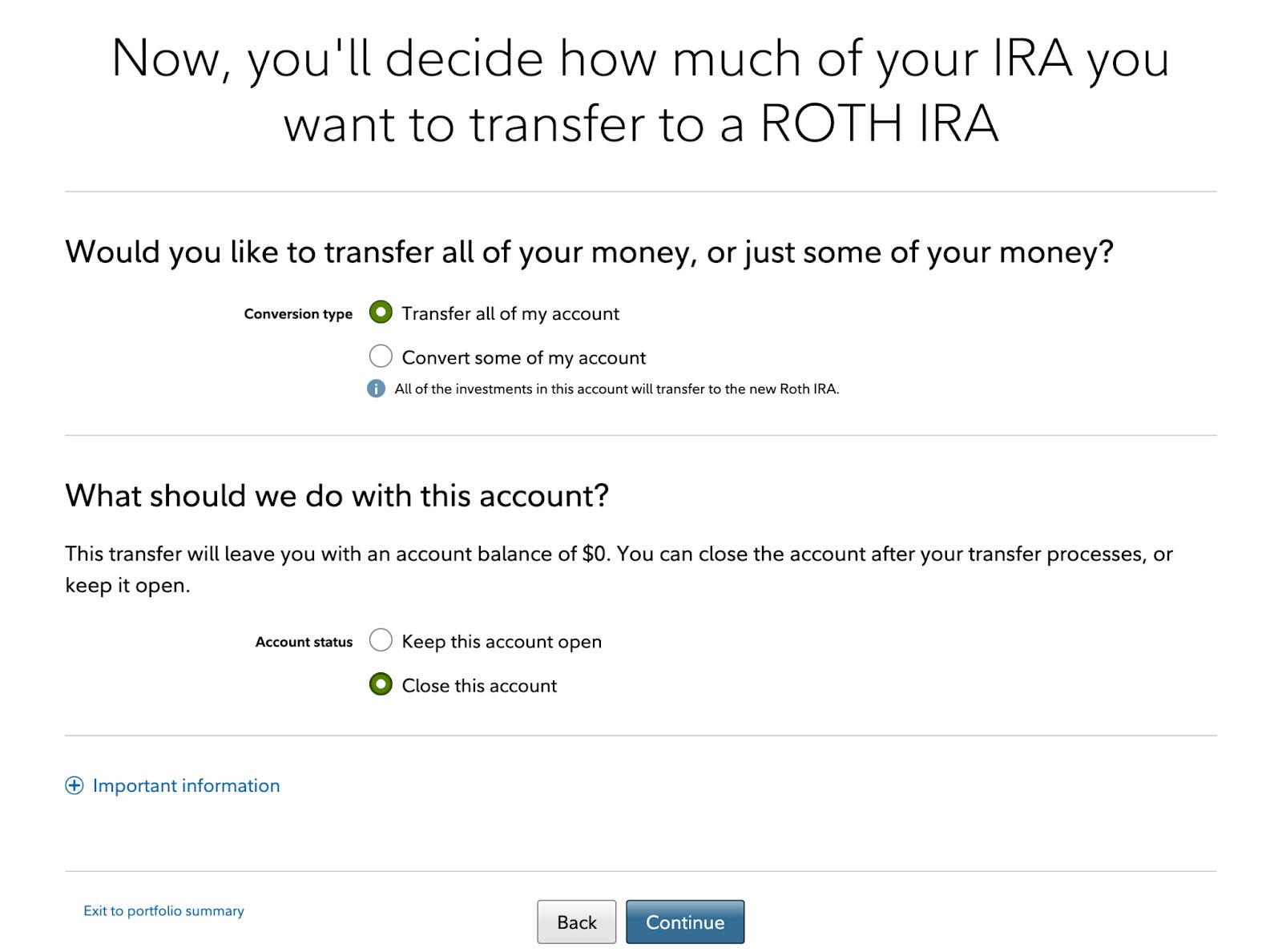 Backdoor Roth Step by Step Walkthrough - by Andre Nader