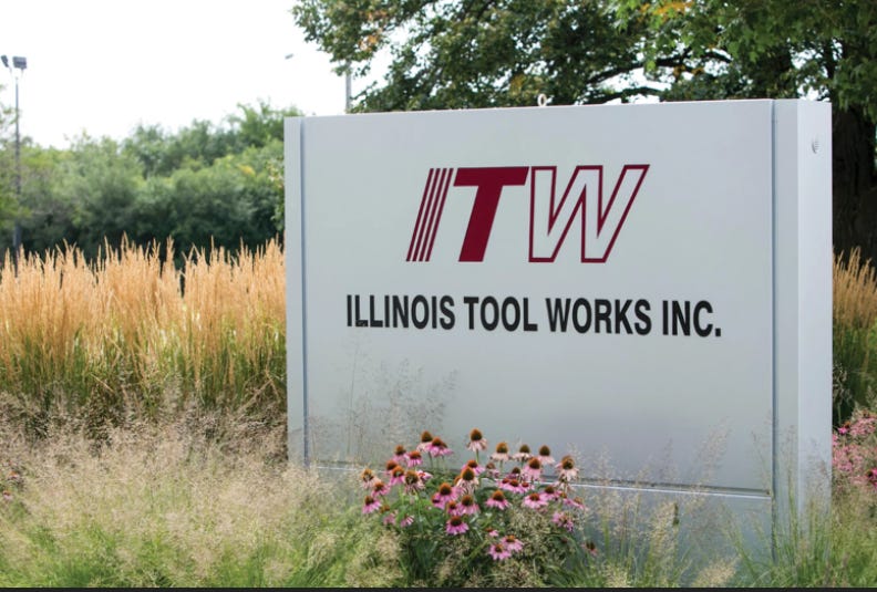 $ITW: Maximizing the 80/20 rule