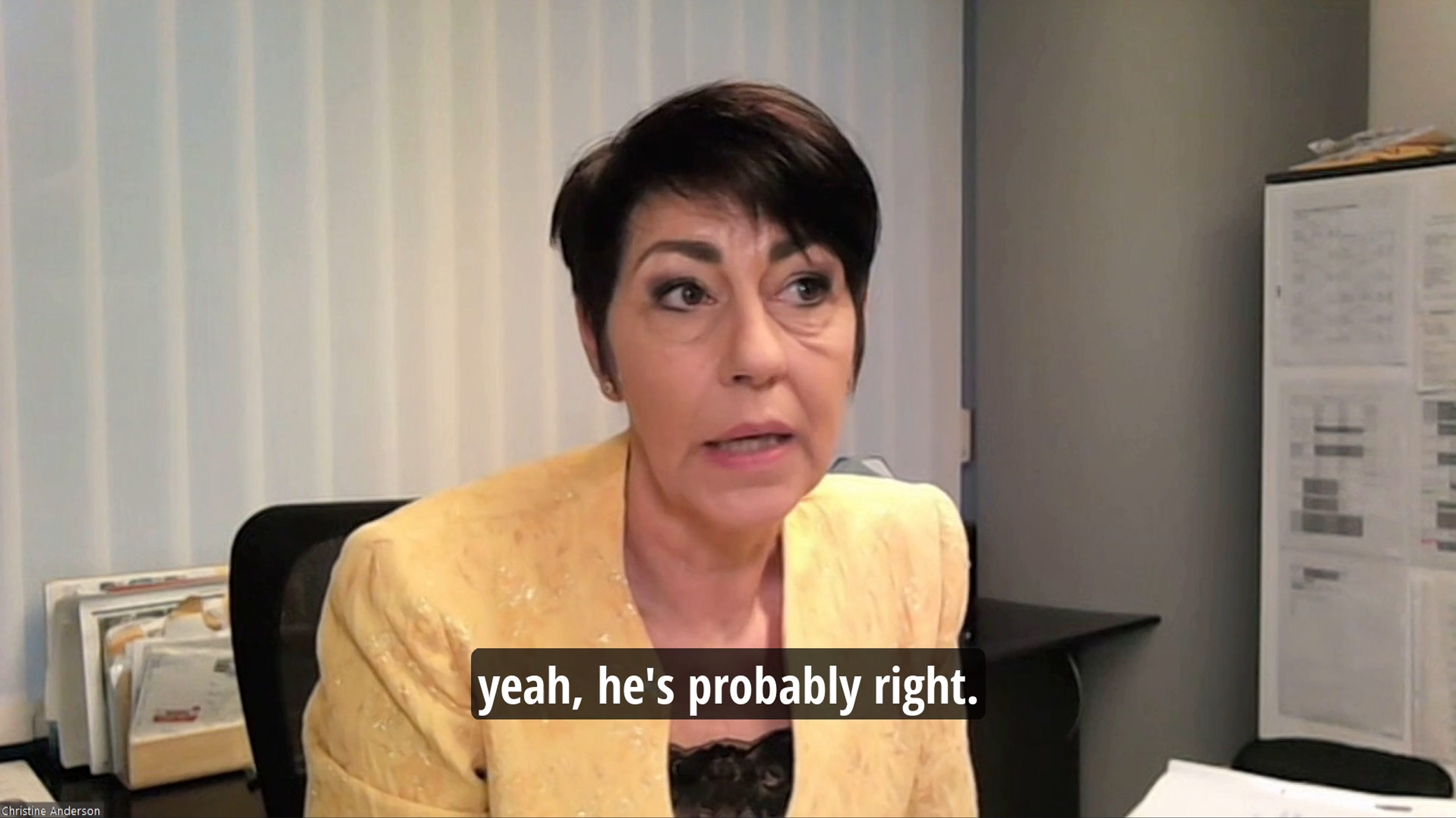 I Asked MEP Christine Anderson What She Thinks About Donald Trump: Here ...