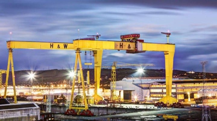 Bankruptcy at Belfast’s Titanic shipyard… that sinking feeling for ...