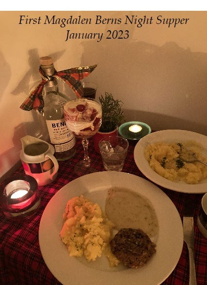 A Magdalen Berns Night Supper - by So Fasrus