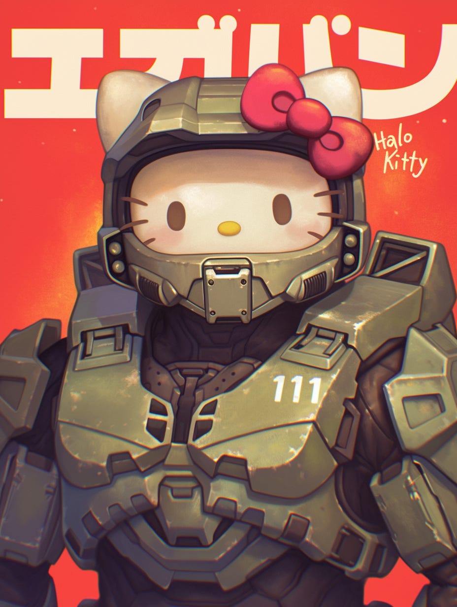 Prompter Mag 😼 Halo Kitty - by David "Davicho" Barona
