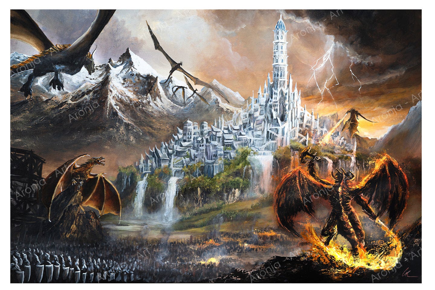 The Fall of Gondolin - What Happened? - by AJ Thomas