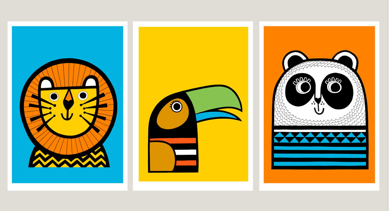 Animal Prints - by Jane Foster Designs