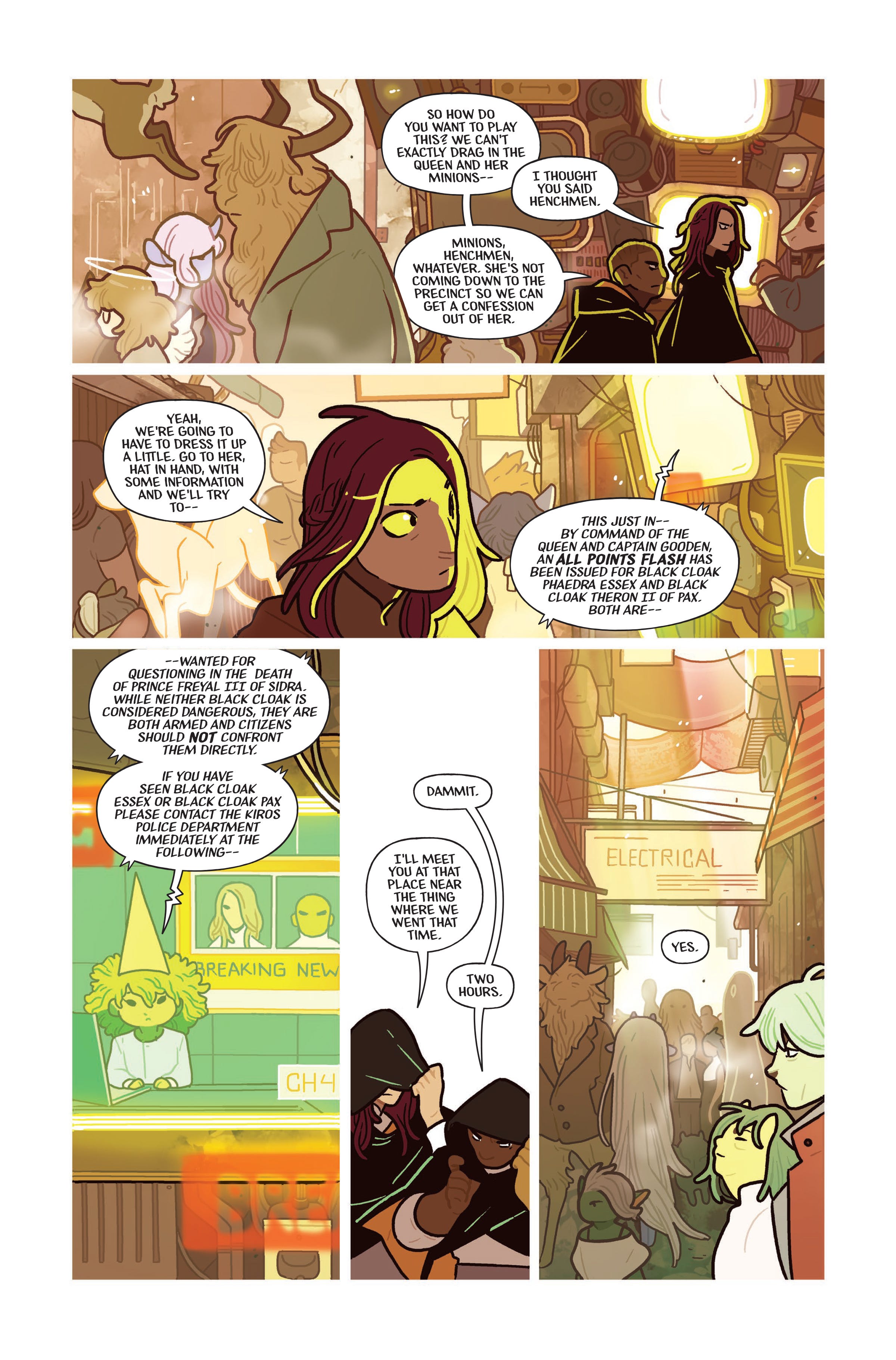 BLACK CLOAK: Chapter 6 - by Kelly Thompson