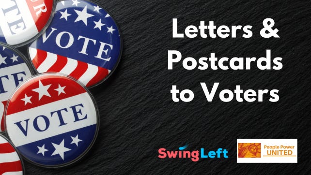 🗽Postcard and Letter Writing to Voters