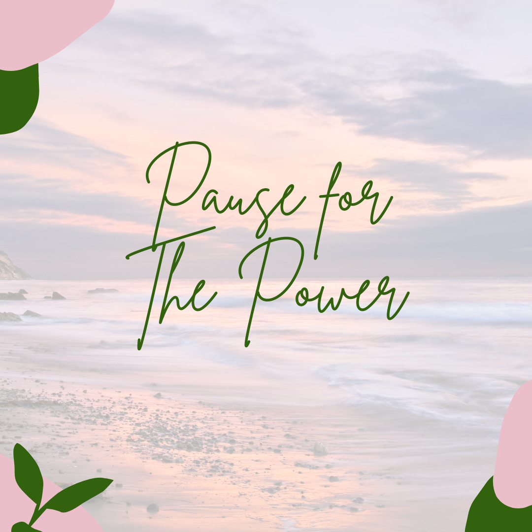 Power of The Pause - by Suzy Rowlands - Suzy Exhales