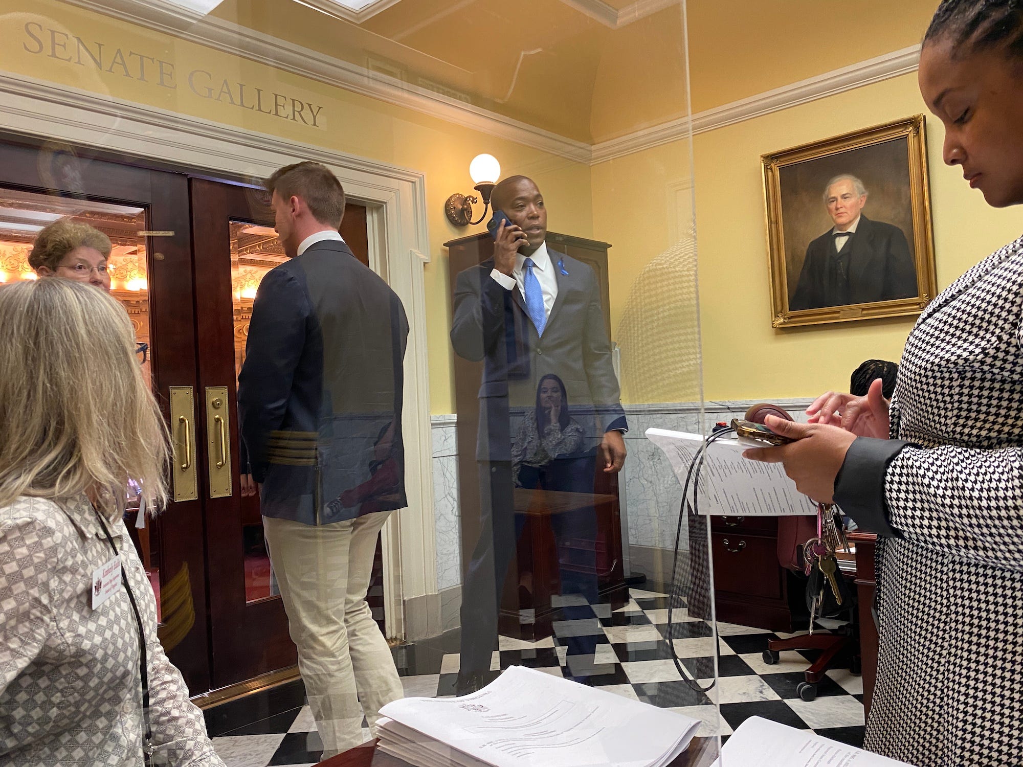 Senator Aaron Rouse on Day One: 20 Photos #Virginia