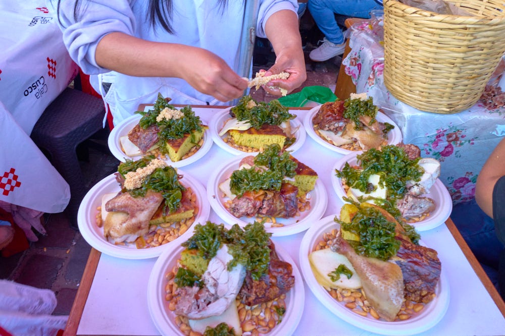 Chiriuchu, Cusco's Most Festive Dish - by Sutee Dee