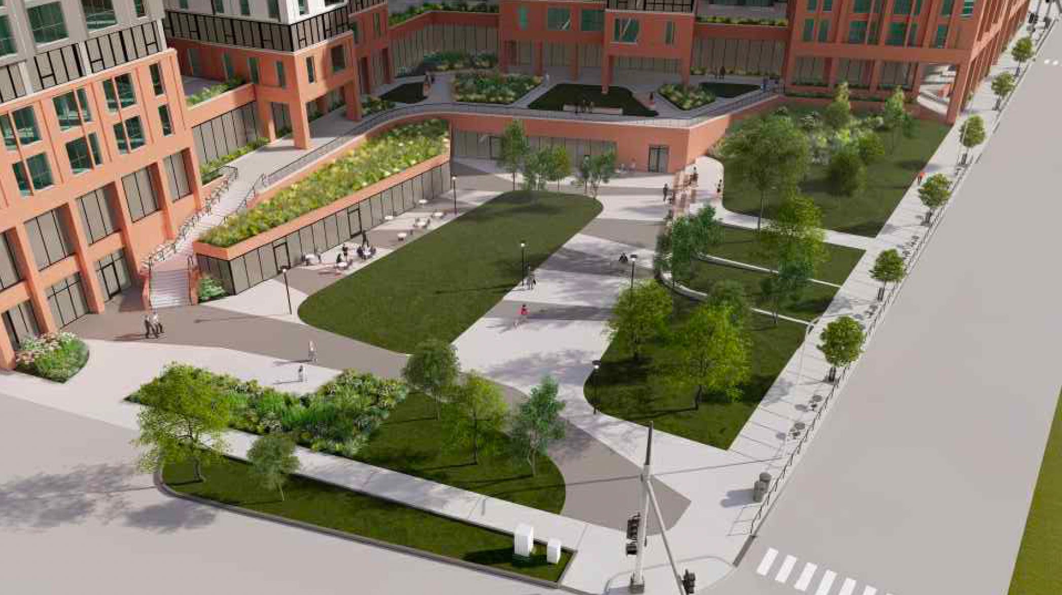 Updated 13-story plan delivered for Chauncey Hill Mall site