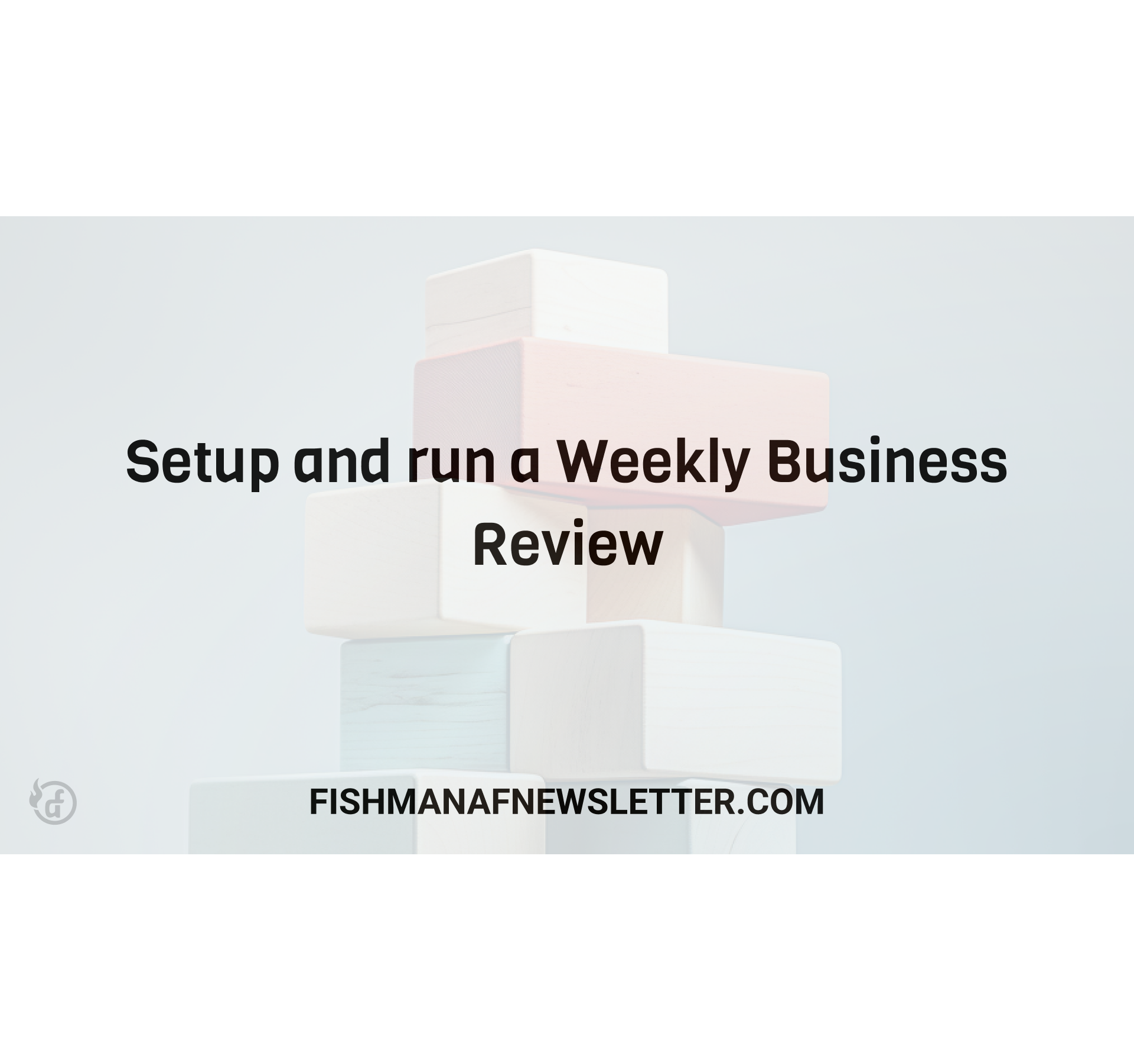 How to set up a Weekly Business Review - by Adam Fishman