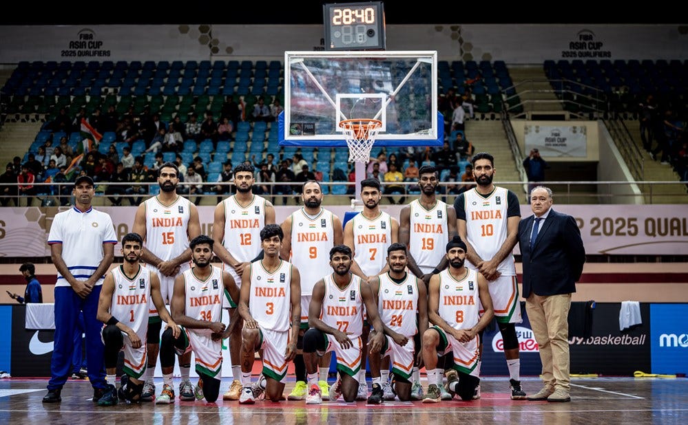 FIBA Rankings: Indian Men's Basketball Team suffers 64%(!) drop in last ...