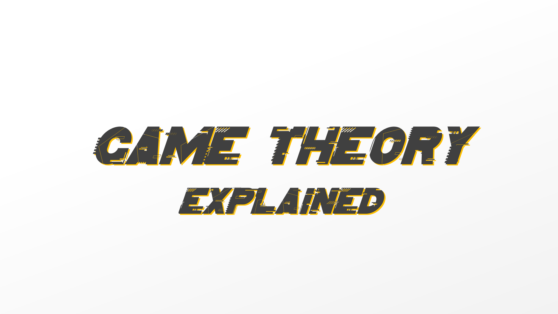 Mastering Game Theory A Strategic Guide To Decision Making