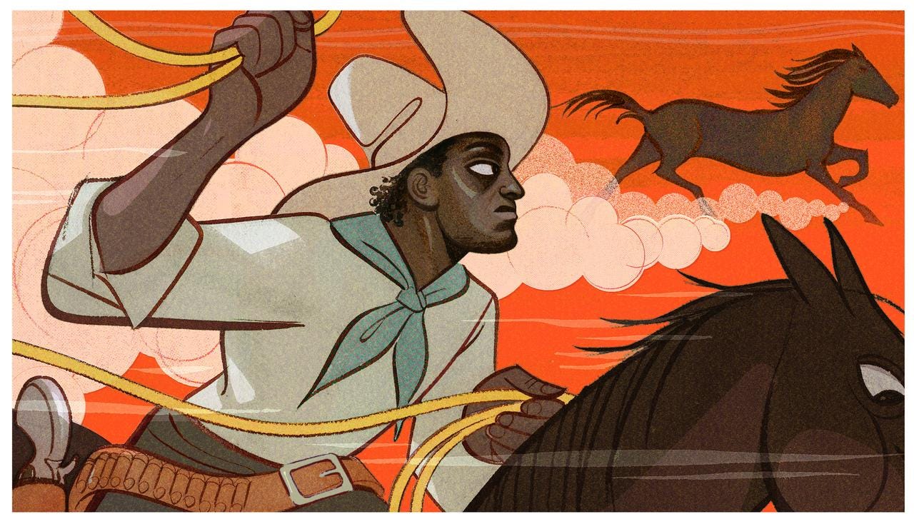 The Fearless Black Cowboy of the Wild, Wild West