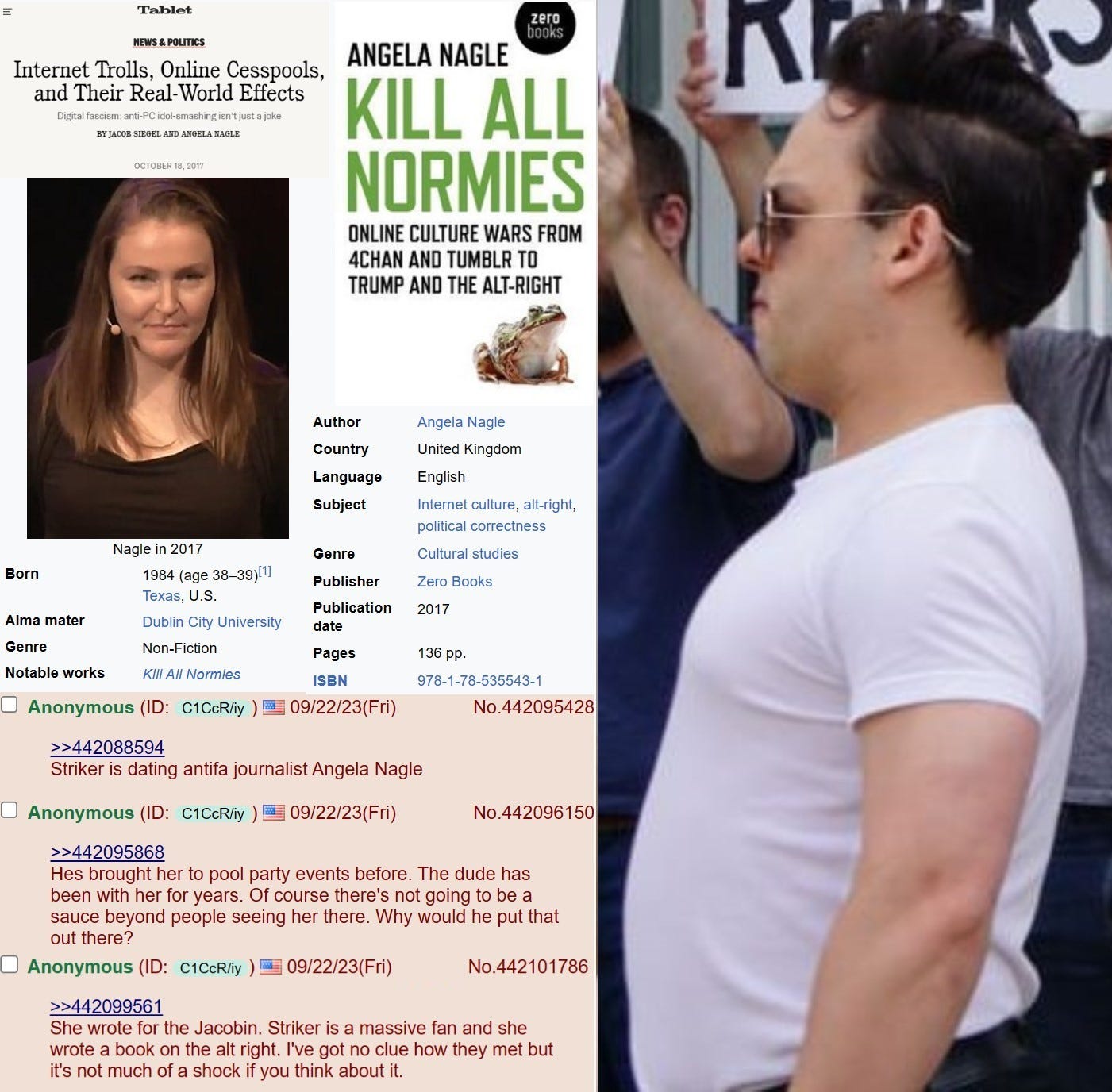 Eric Striker and his "antifa journalist" lover