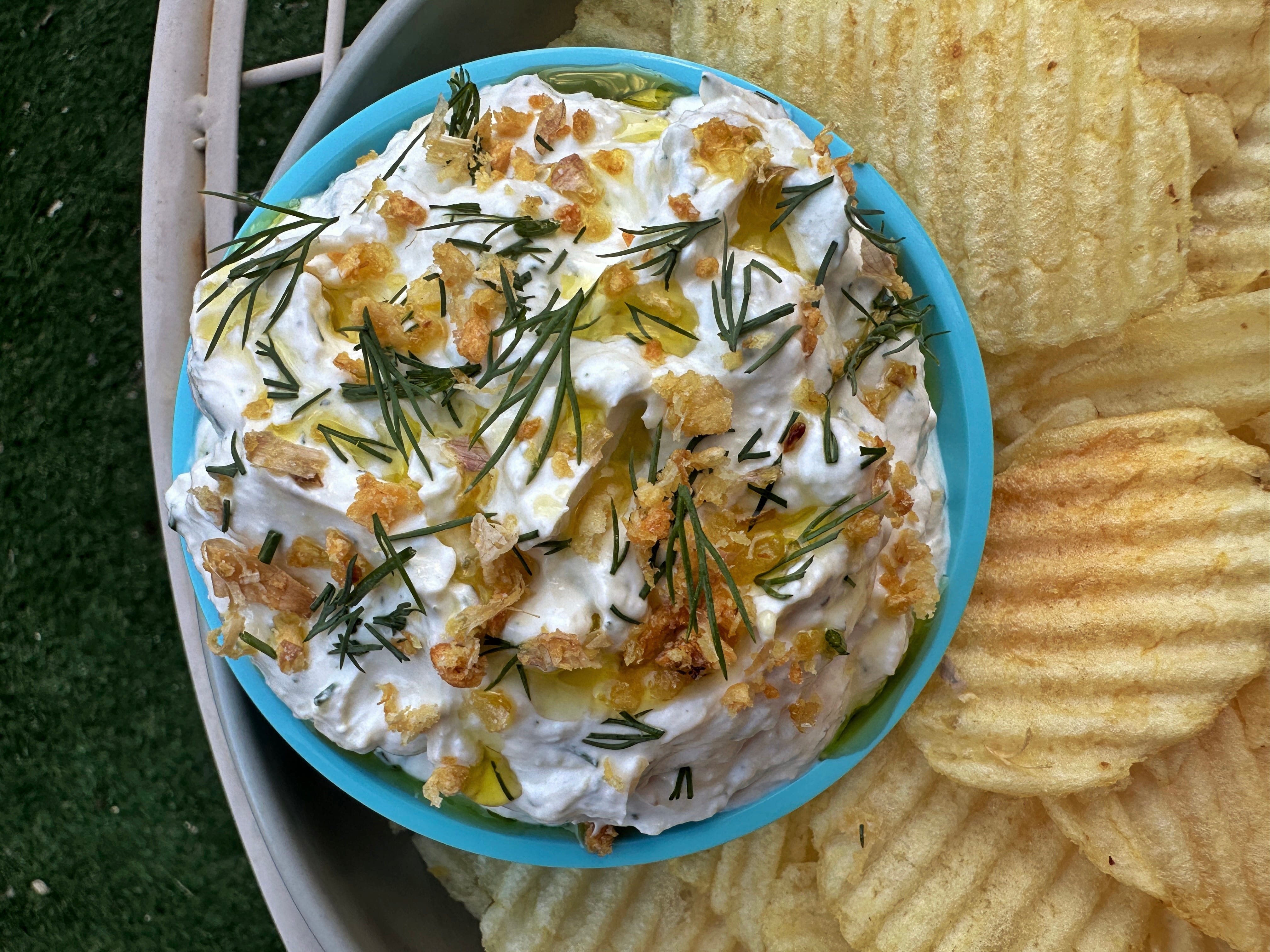Roasted Garlic Dip Recipe - by Farideh Sadeghin