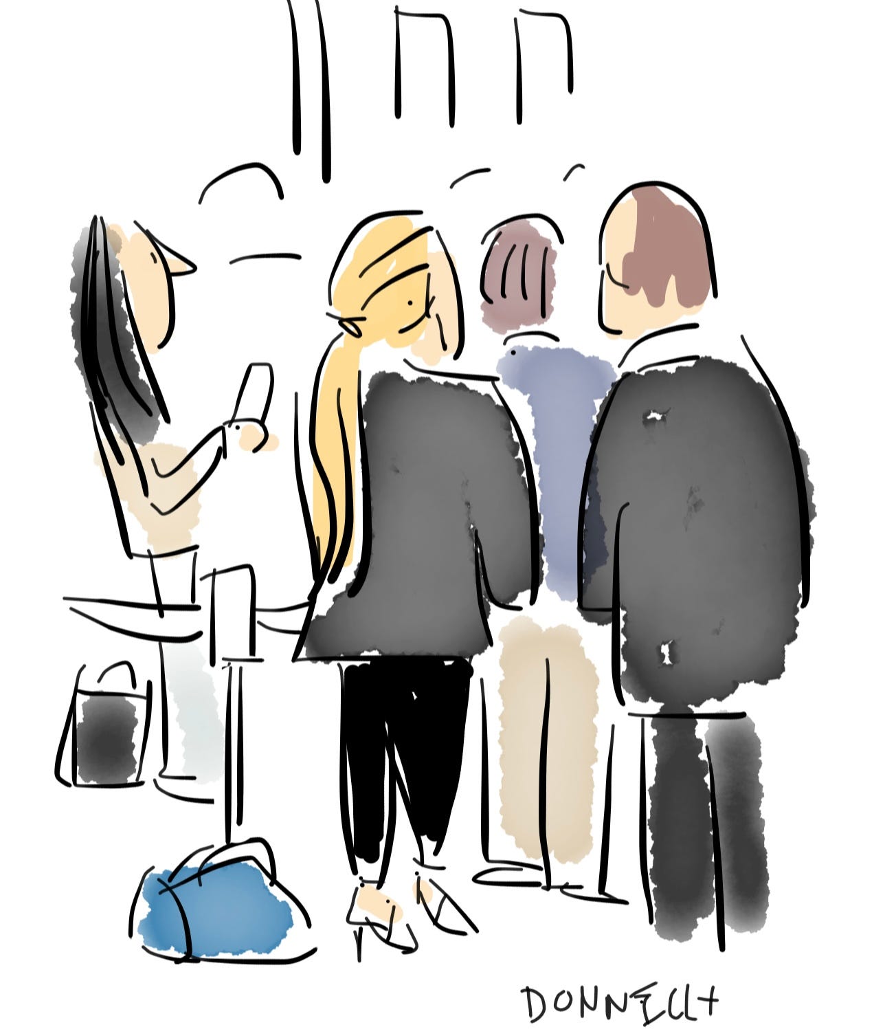 Drawing Day Ten At The Trump Trial - by Liza Donnelly