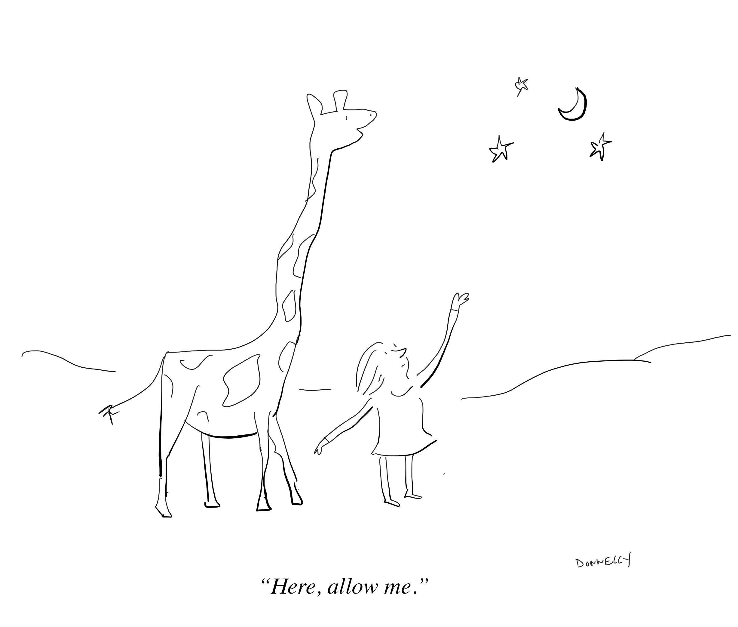 Reaching Upwards - by Liza Donnelly - Seeing Things