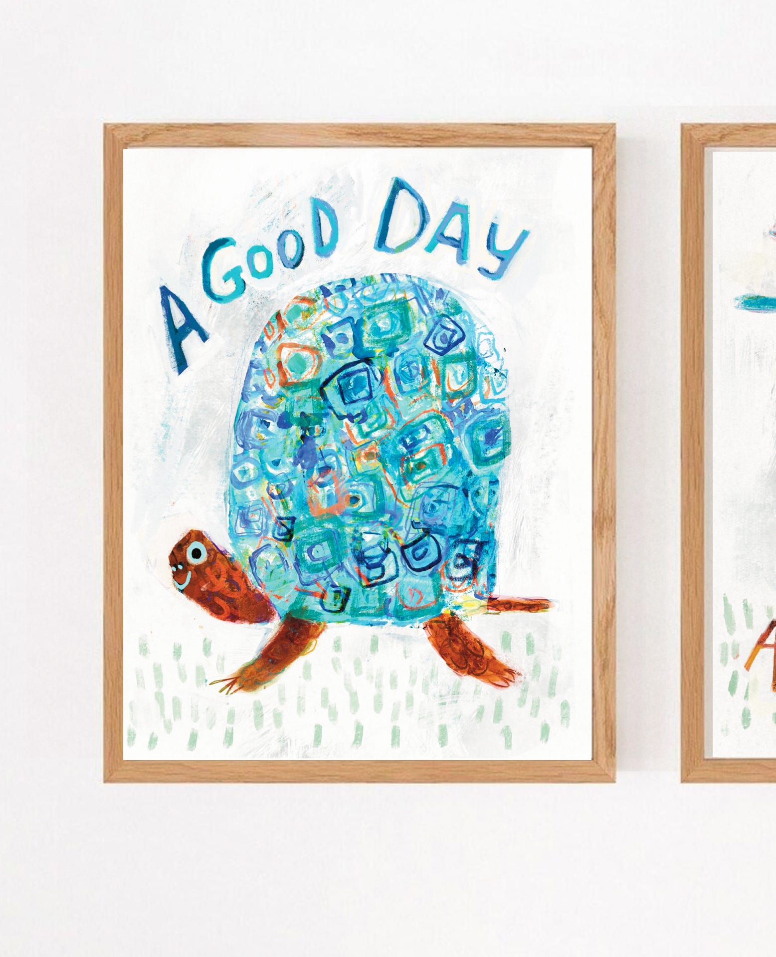 Paint like a child - by Heidi Griffiths - Pigeon Post