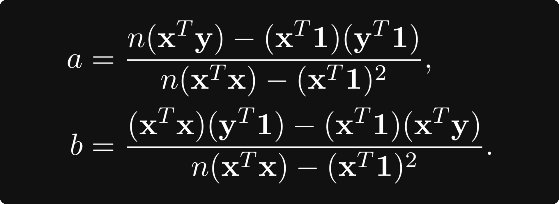 Linear Regression And The Least Squares Problem