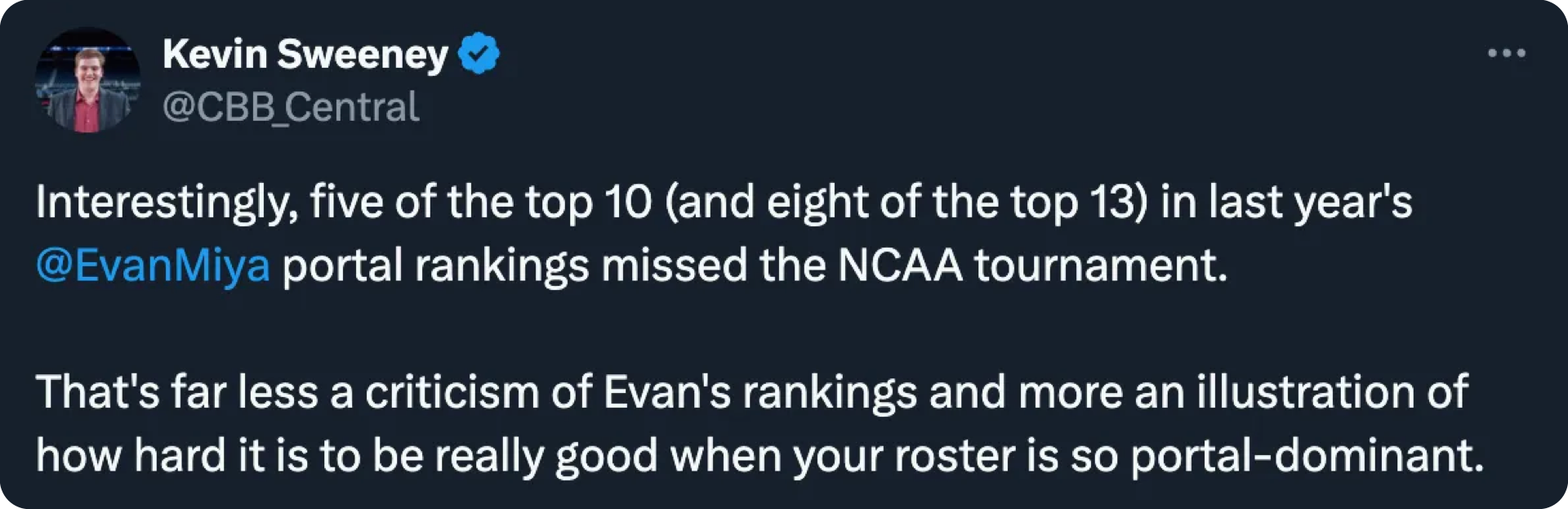 How To Build A Roster In The Modern Portal Era