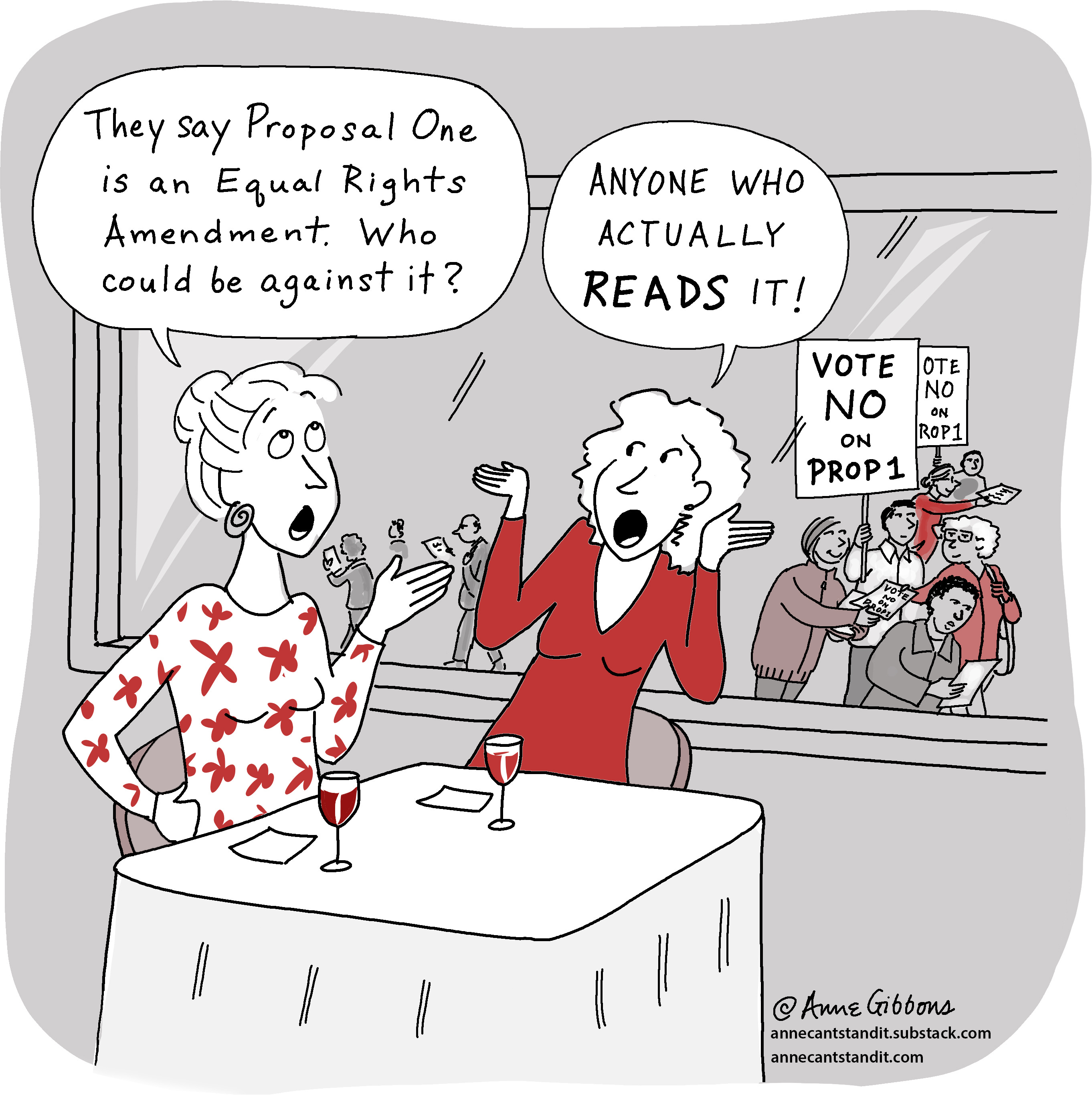 Prop 1 Crock - by Anne Gibbons - Anne Can't Stand It!