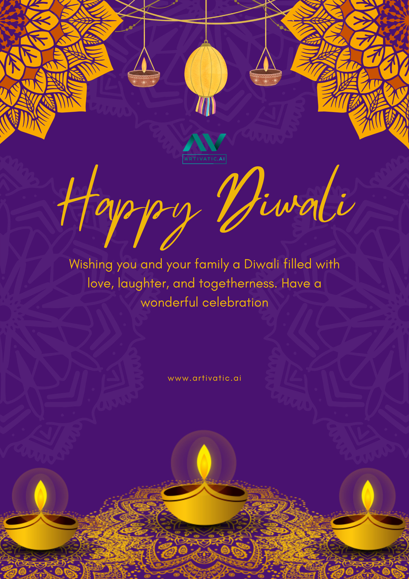 Happy Diwali ! - by Artivatic.ai
