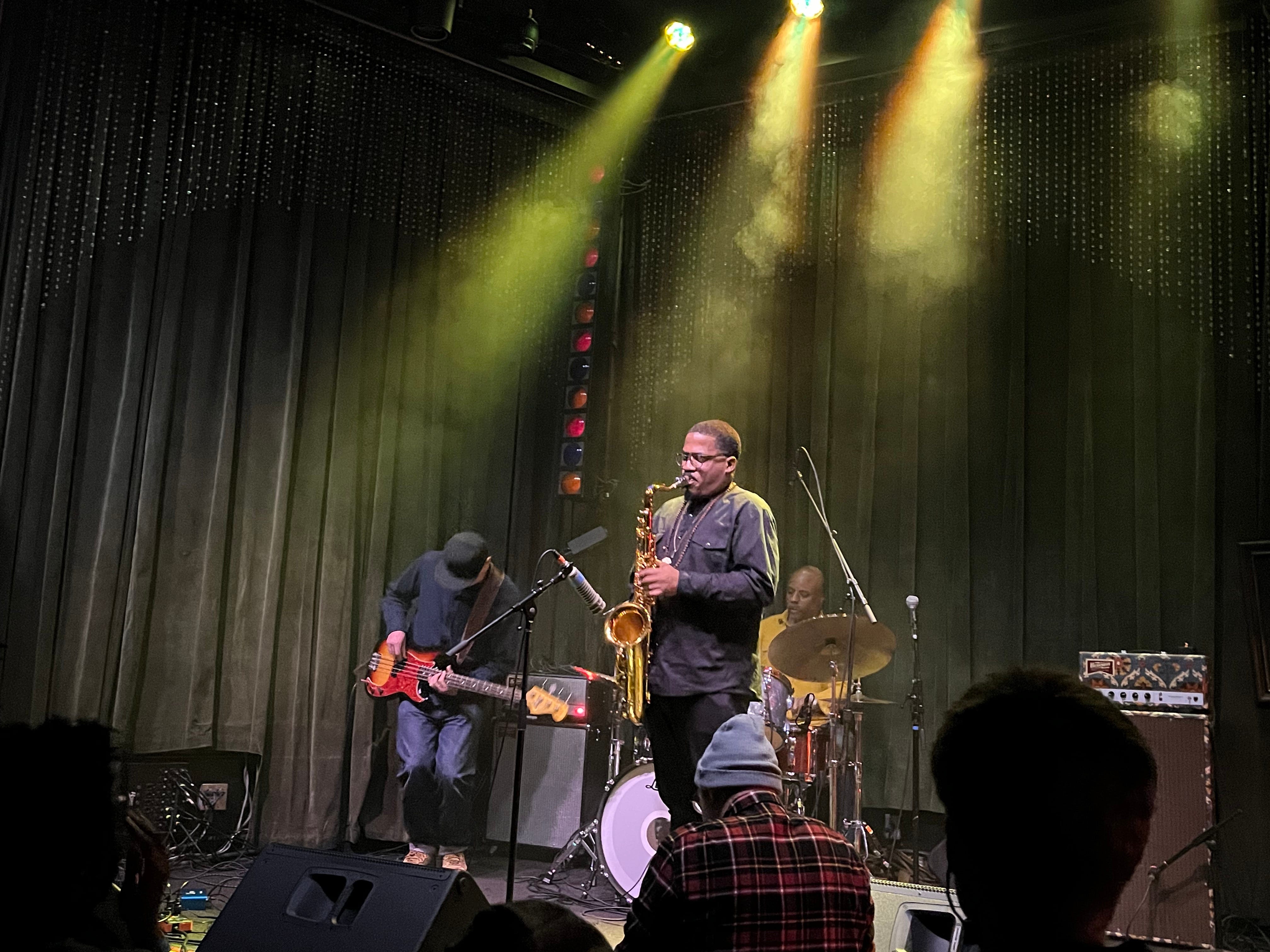 James Brandon Lewis brings the fire - by Nate Chinen