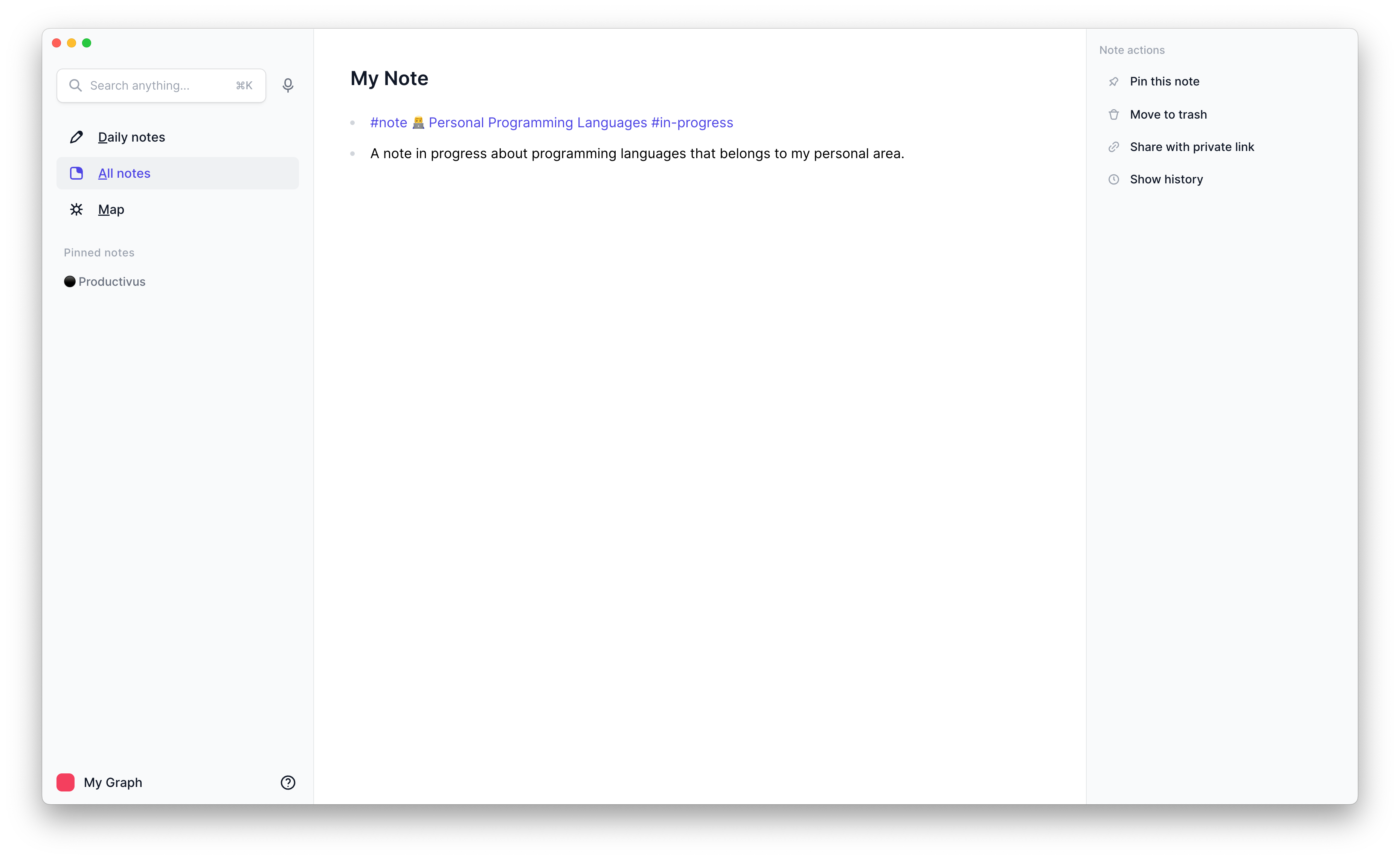 Reflect Notes - How to Build a Typed, Scalable Knowledge Base