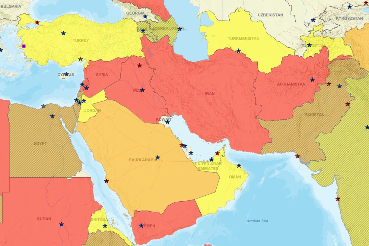 Iraq Travel Advisory: Ordered Departure Of Non-emergency U.S ...