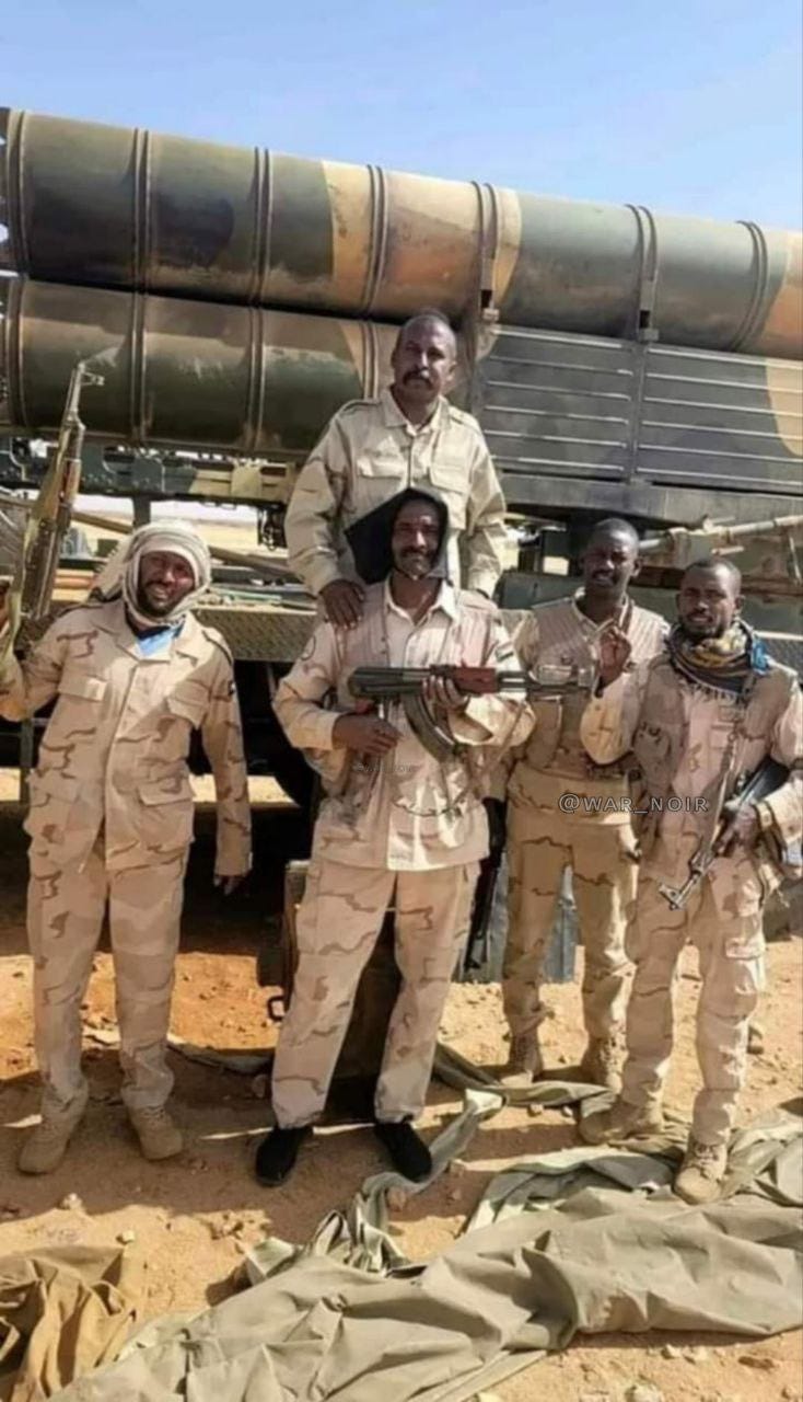 Arsenal of the Rapid Support Forces in Sudan - by War Noir