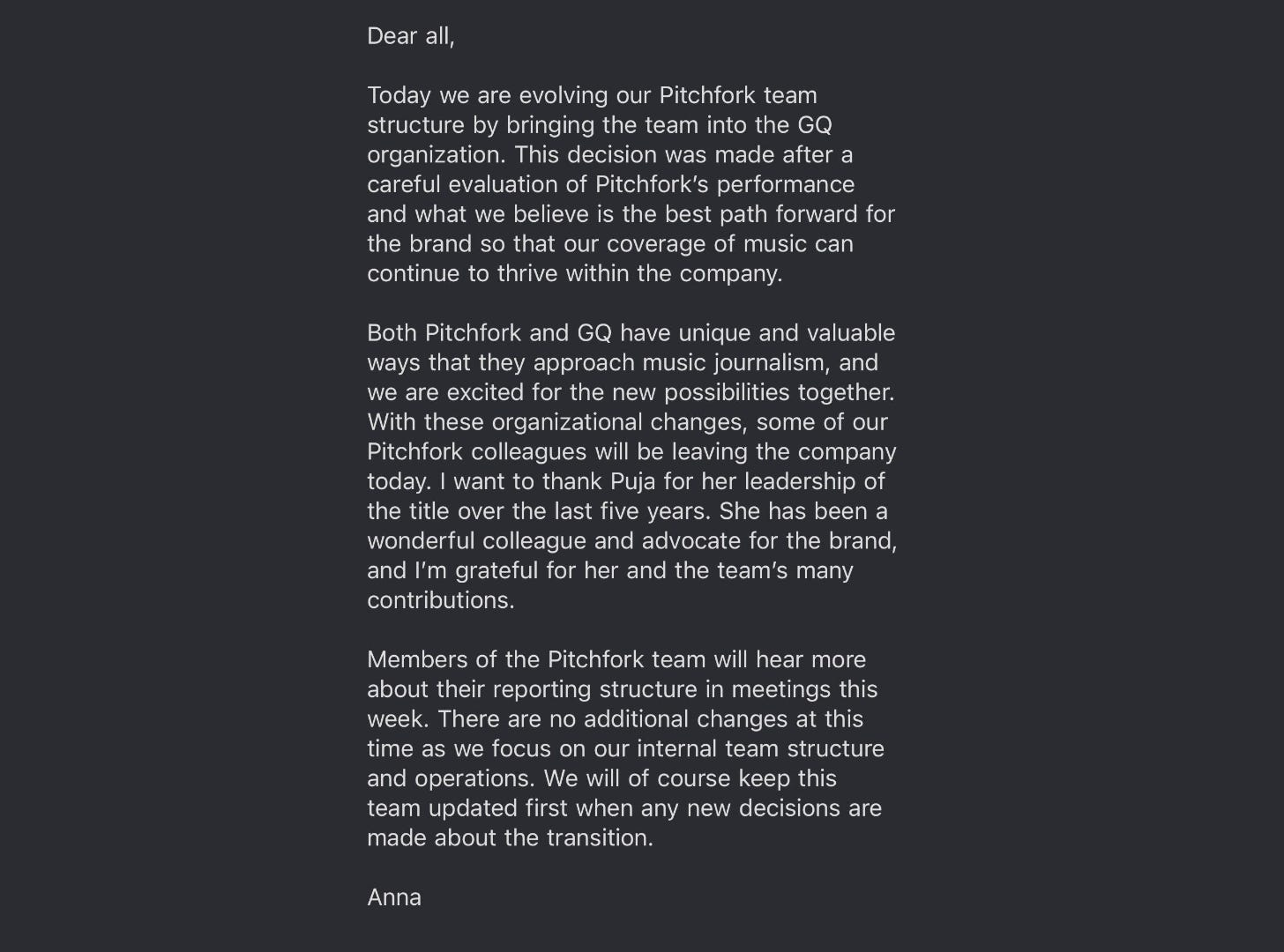 RIP Pitchfork - by Callum Booth - The Rectangle