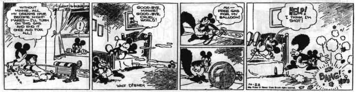 Remember when Mickey Mouse decided to commit suicide?