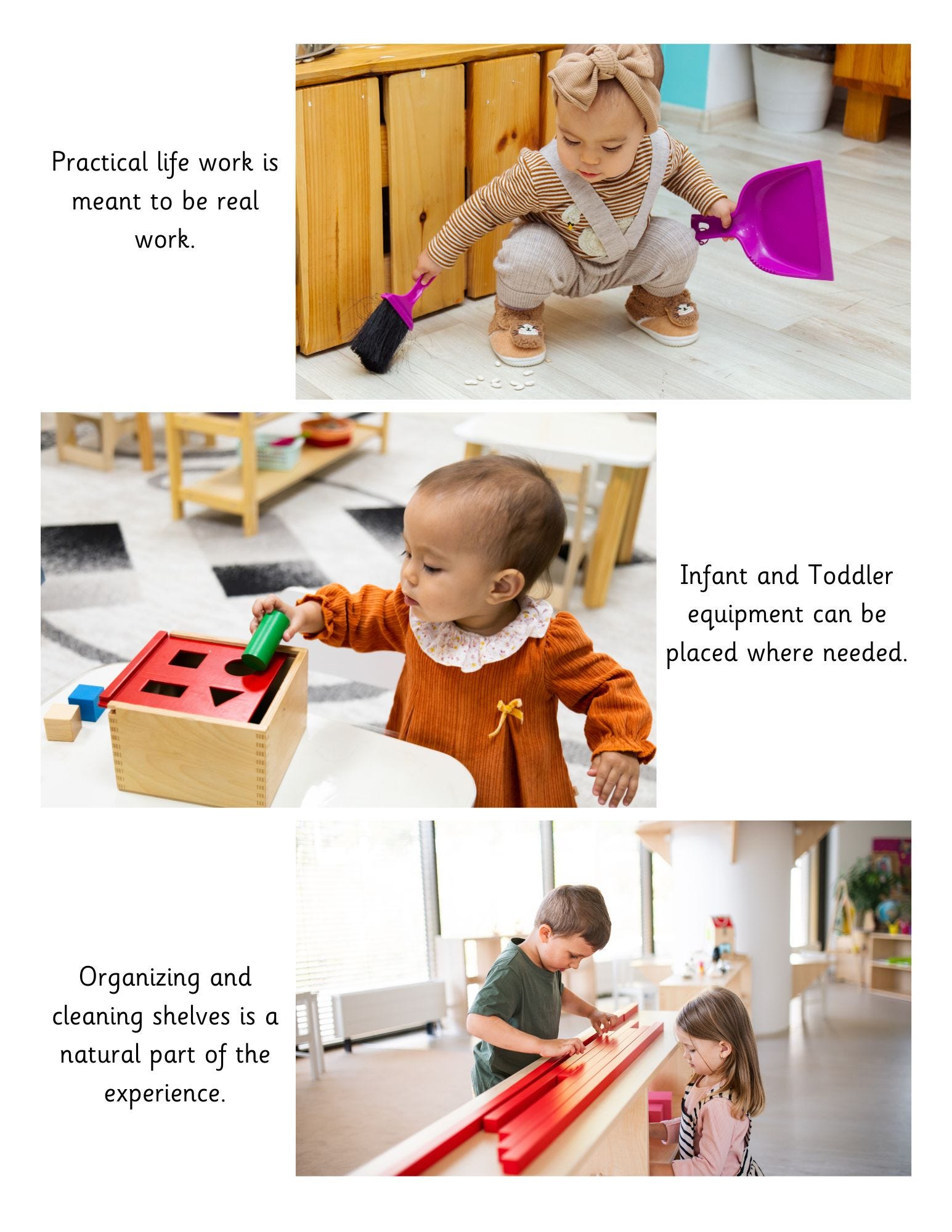 Montessori Teaching Schedules - by Mercy
